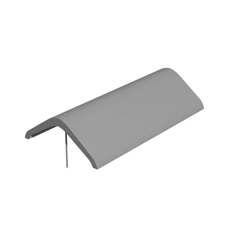 Roof ridge tile - MODERN SECURITY - Marley - concrete / gray ...