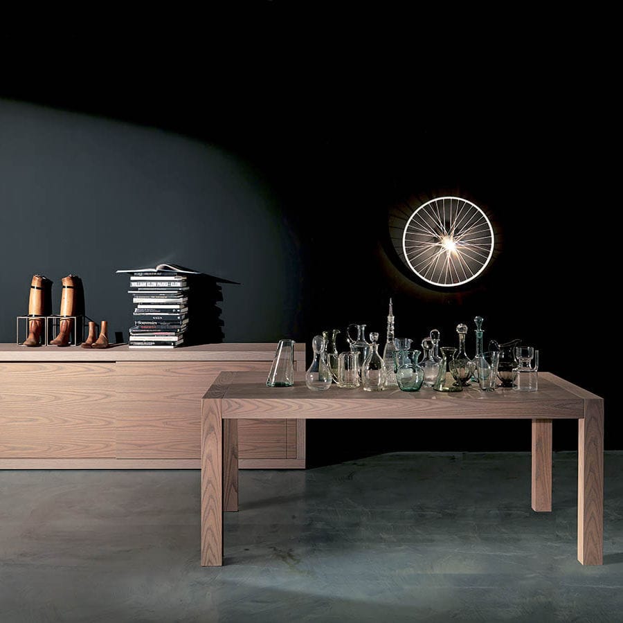 Contemporary dining table - SLONG - Fimar Srl - elm / rectangular ...