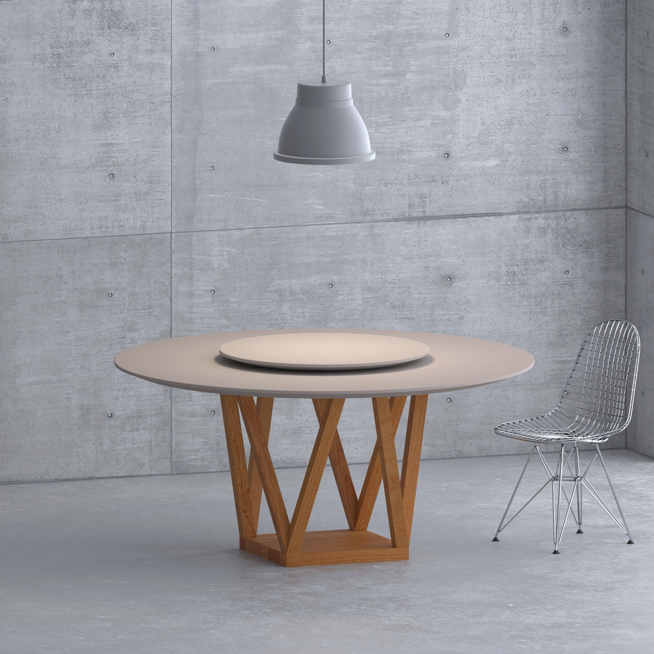 Contemporary dining table - CREO LINO - vitamin design - solid wood ...