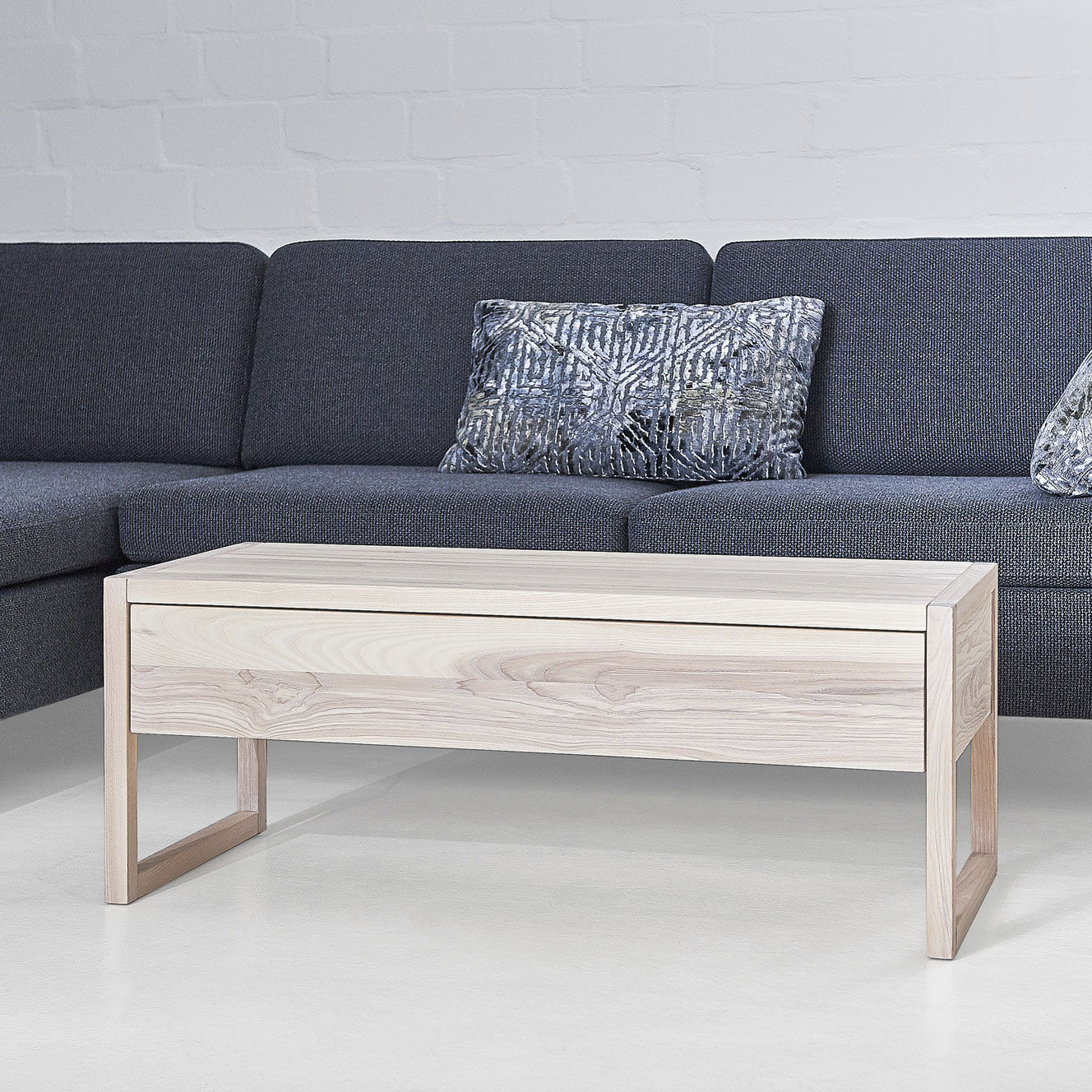 Contemporary coffee table - SENA - vitamin design - oak / ash / beech