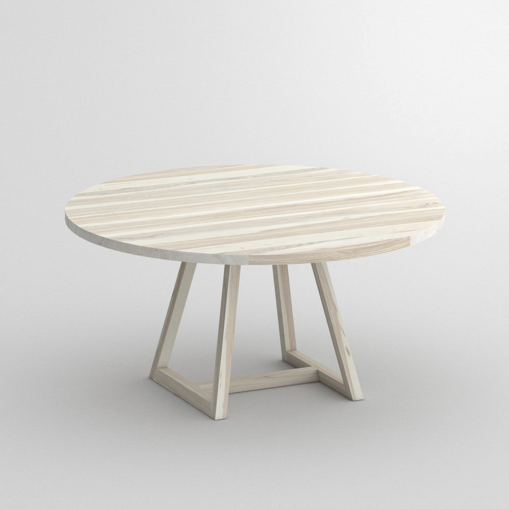 Contemporary dining table - MARGO - vitamin design - oak / solid wood / ash