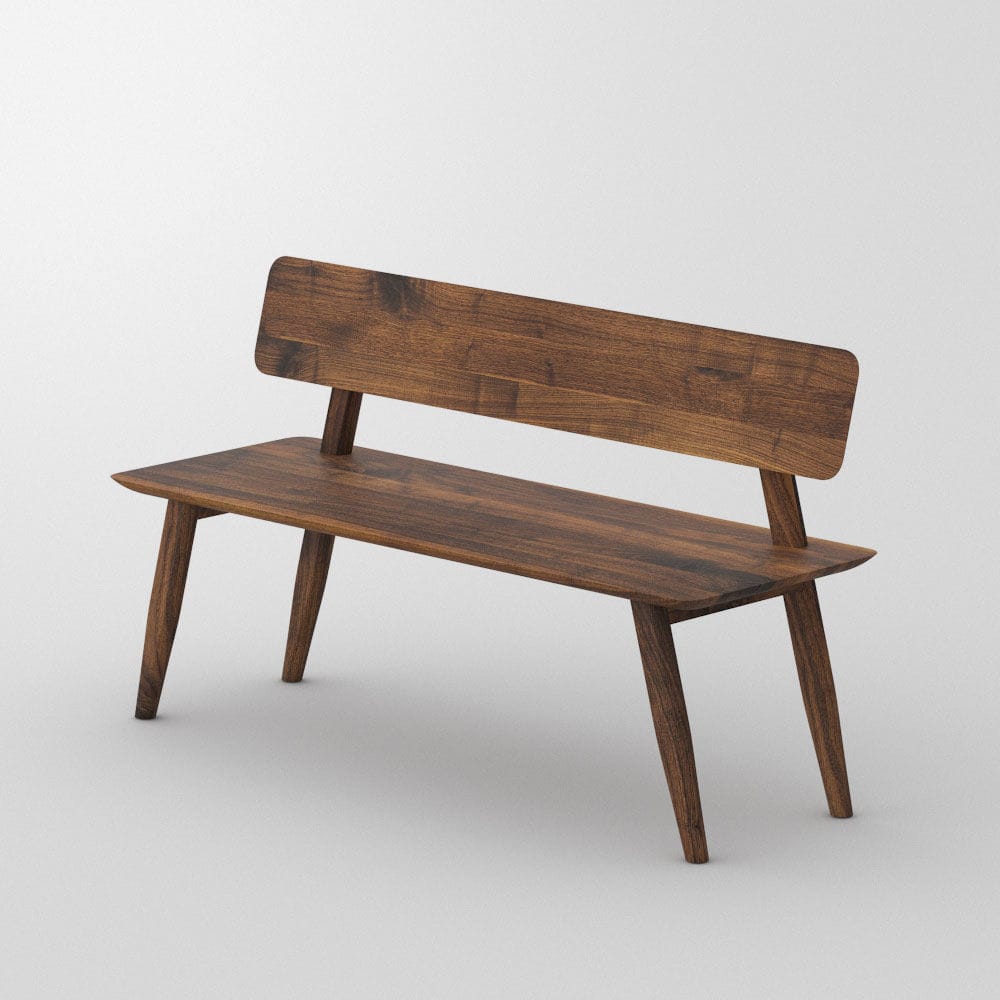 Contemporary bench - AETAS RL - vitamin design - oak / solid wood / beech