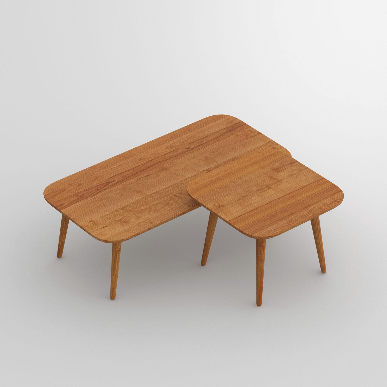 Contemporary coffee table - AMBIO - vitamin design - oak / ash / beech