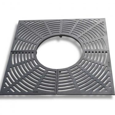 Square tree grate - OUR - ANAE street furniture - cast iron