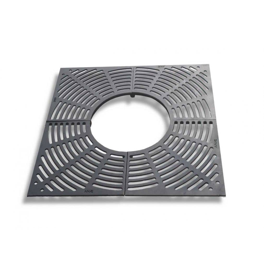 Square tree grate - OUR - ANAE street furniture - cast iron