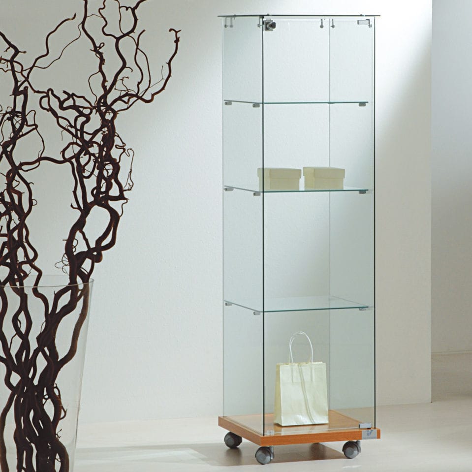 Contemporary display case - 4/14 - Italvetrine - freestanding ...