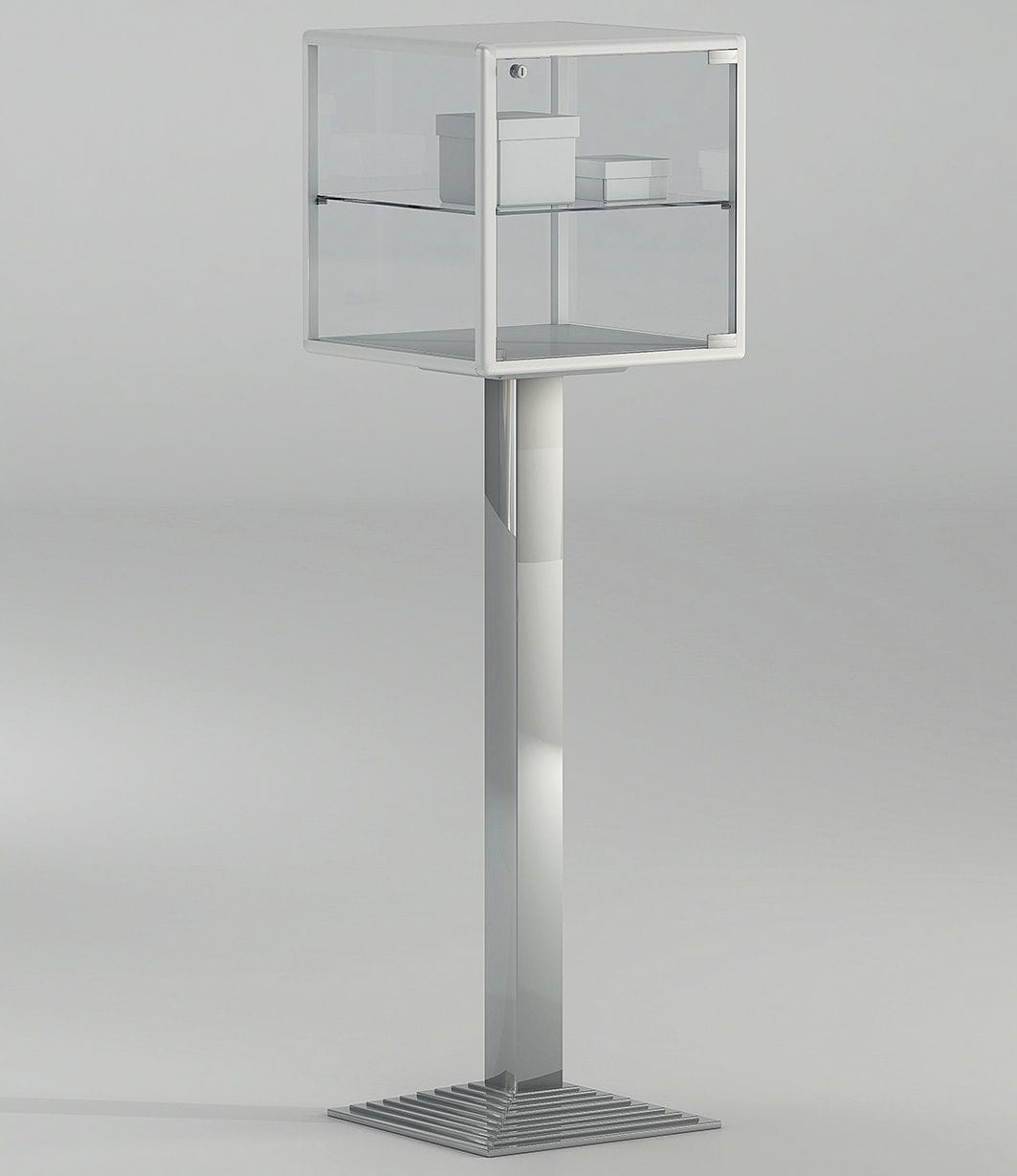 Contemporary display case - 2/PFP - Italvetrine - tempered glass ...