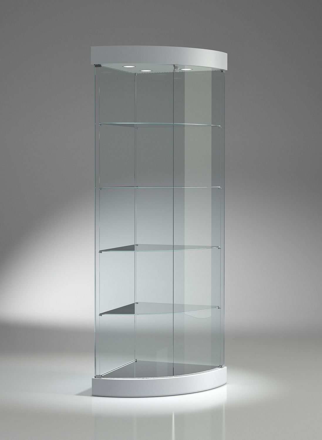 Contemporary display case - 209/AN - Italvetrine - tempered glass ...