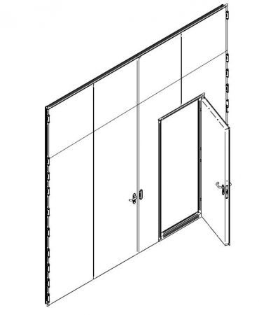Integrated wicket gate gate - NEO - Andreu Barberá, S.L. - swing ...