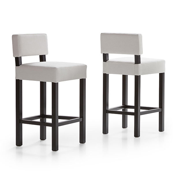 Contemporary bar chair - JAZZ - MANUEL LARRAGA - indoor / fabric ...