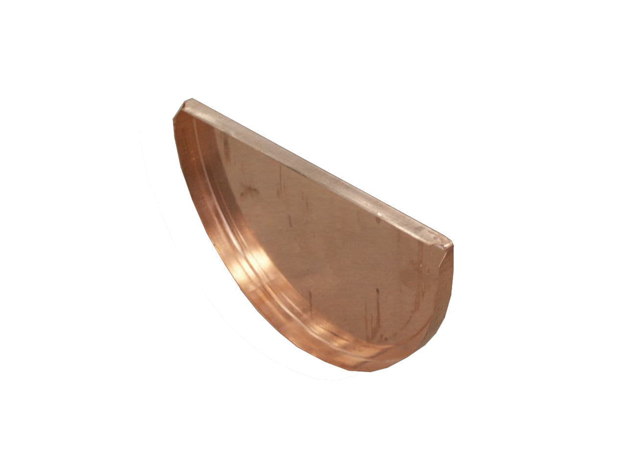 End roof tile - OGEE / BOX - Coppa Gutta - metal / colored