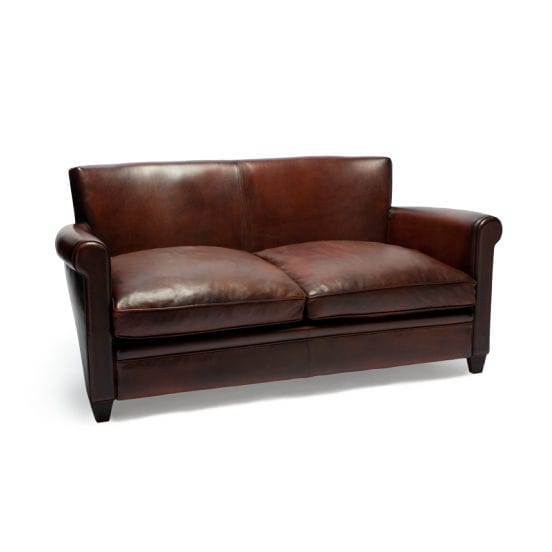 Traditional sofa - Grand Parisien 1935 - ClubSpirit - fabric / leather ...