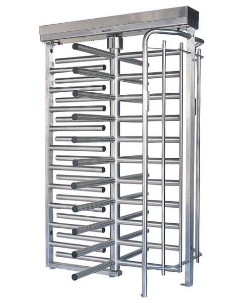 Security turnstile - TITAN-4/5 Stars - Turnstar Systems - metal / for public building
