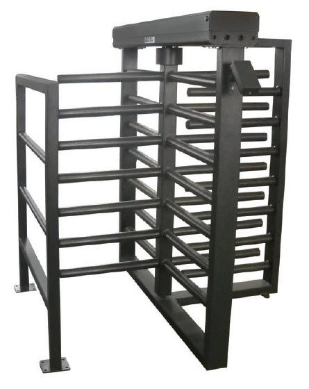 Security turnstile - TITAN-3/5 Stars - Turnstar Systems - metal / for ...