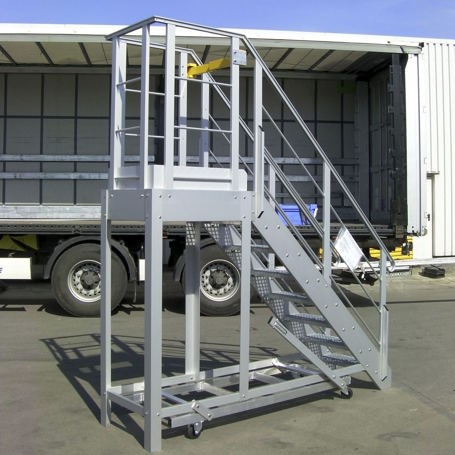 Work platform - JOMY - outdoor / storage
