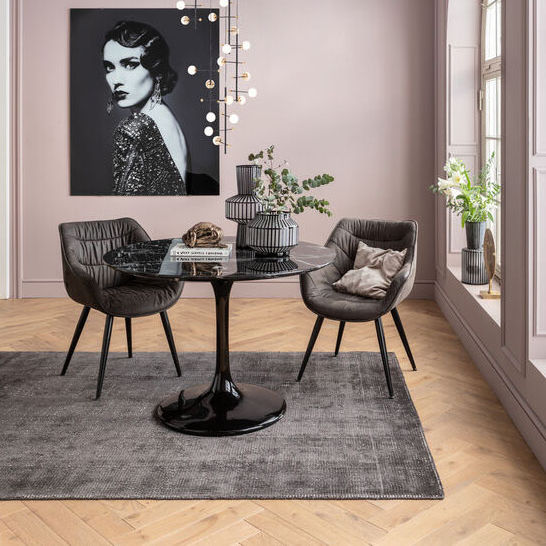 Contemporary table - Solo Marble - KARE Design - MDF / resin ...