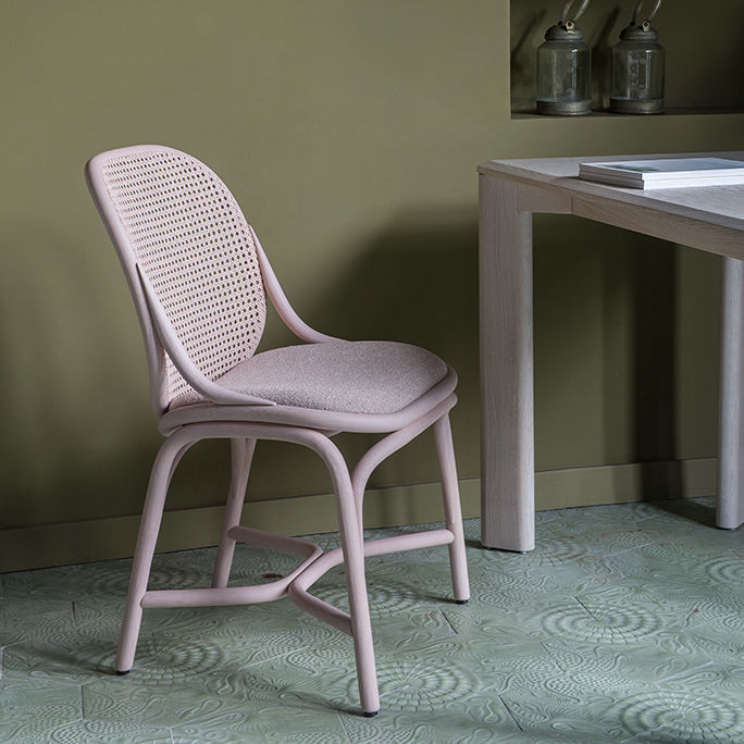Contemporary dining chair - Frames - expormim - indoor / fabric ...