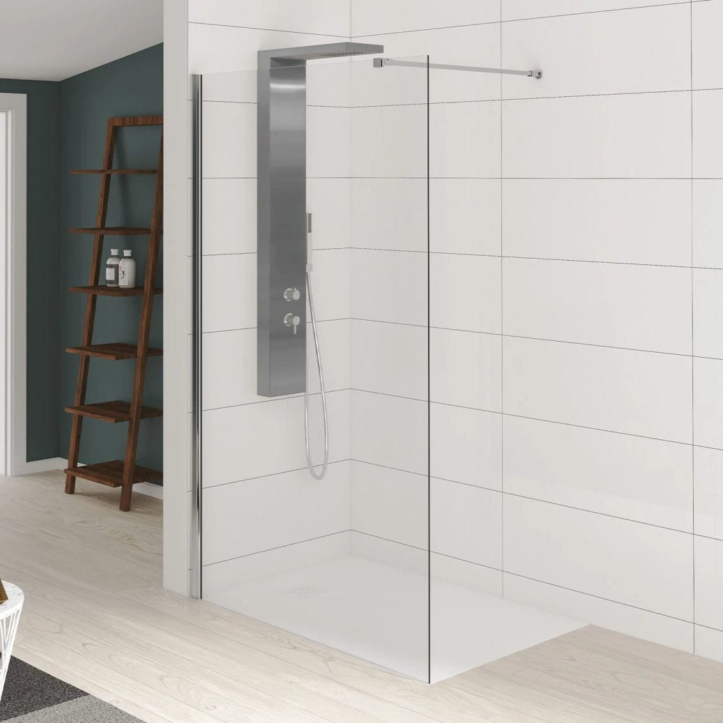 Reversible shower screen - Kinestyle Solo - Kinedo - rectangular / for ...