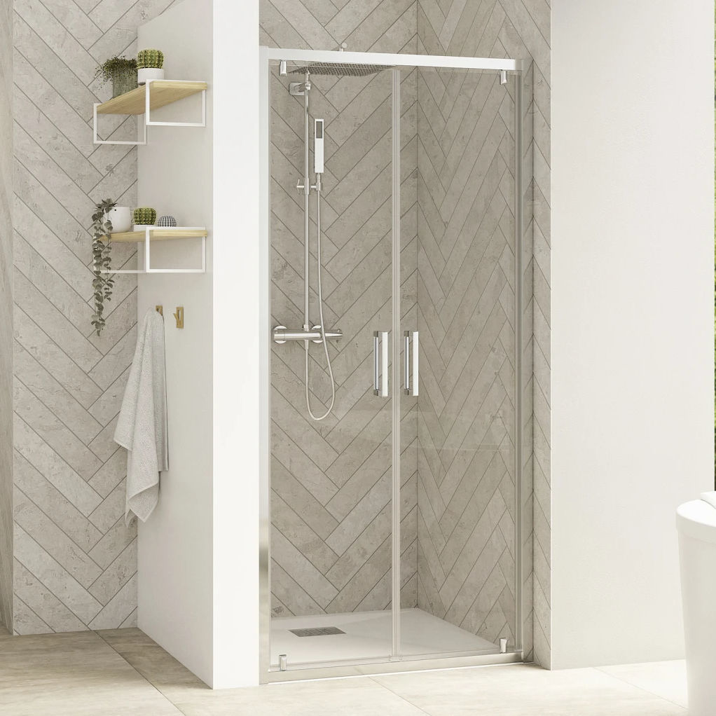Pivoting shower screen - Smart Design 2P - Kinedo - rectangular / for ...