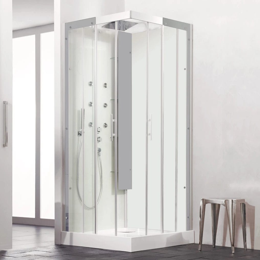 Steam shower cubicle - Horizon C80 et C90 - Kinedo - sensory / glass ...