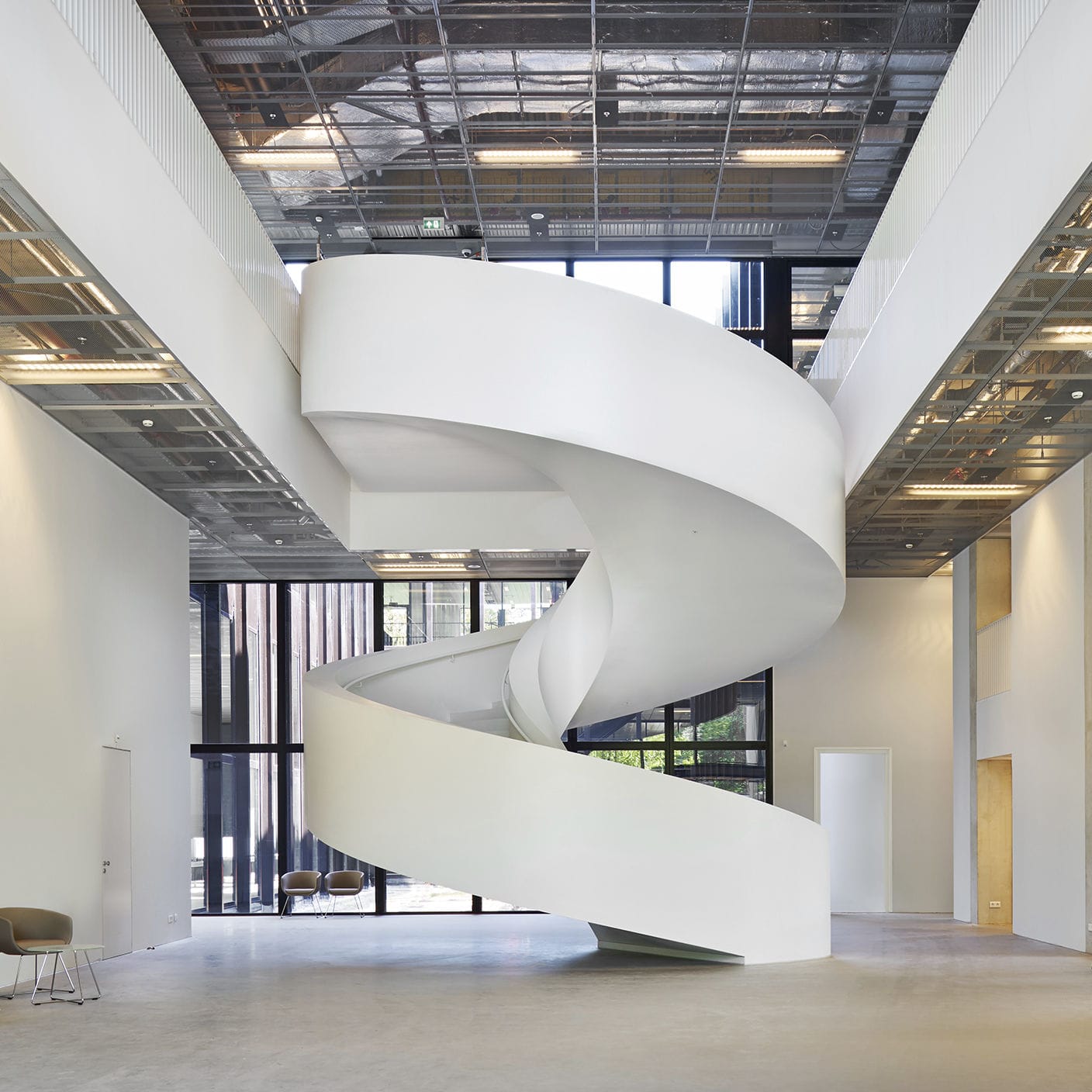 Helical staircase - EESOFFIT™ - EeStairs - commercial / indoor ...