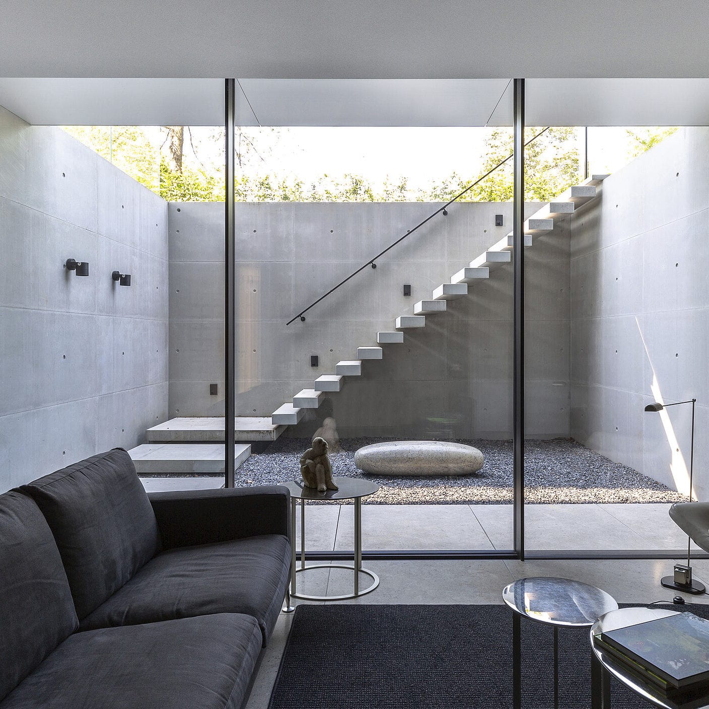 High-end staircase - NOORD-BRABANT - EeStairs - straight / quarter-turn ...