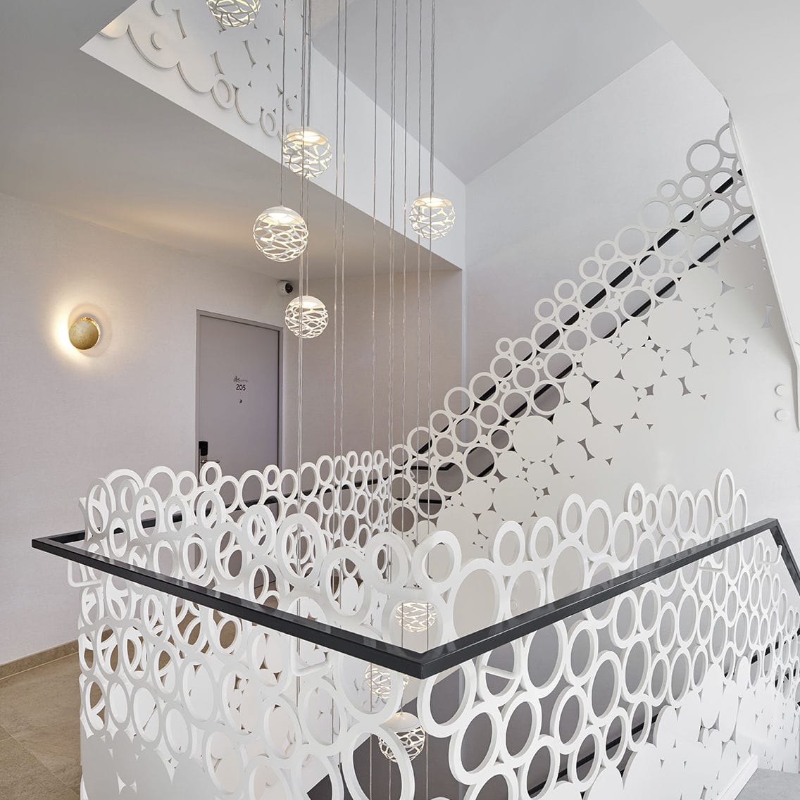 Steel railing - ABC HOTEL, BLANKENBERGE - EeStairs - balustrade ...