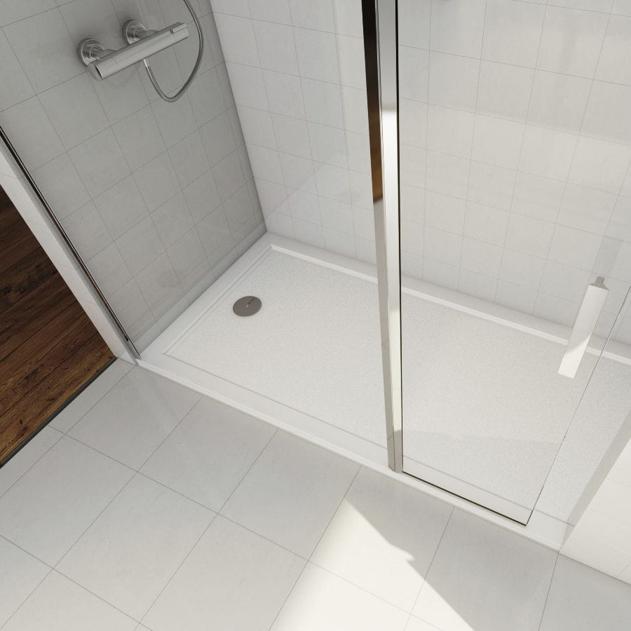 Rectangular shower base - COMPACT® - Securibath Solutions, S.L. - above ...