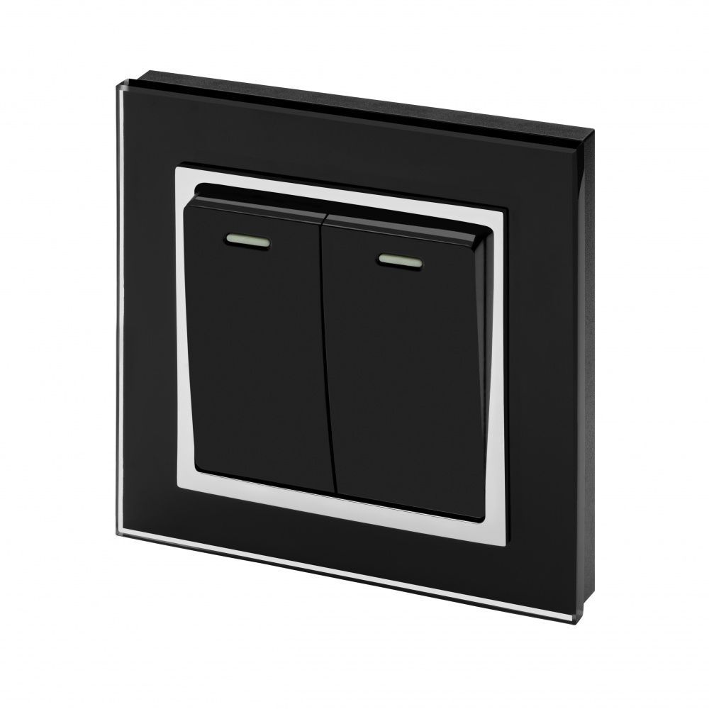Light switch - 00221 - Retrotouch - rocker / recessed / double