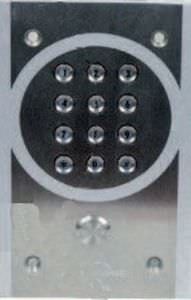 Access control code keypad - HCC12 - Intratone