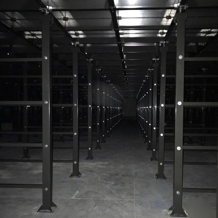 Steel raised access floor structure - SPECIAL - PETRAL - high ...