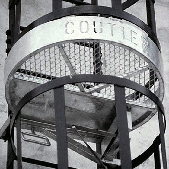 Metal grid landing - INTERMEDIATE - Coutier Industrie