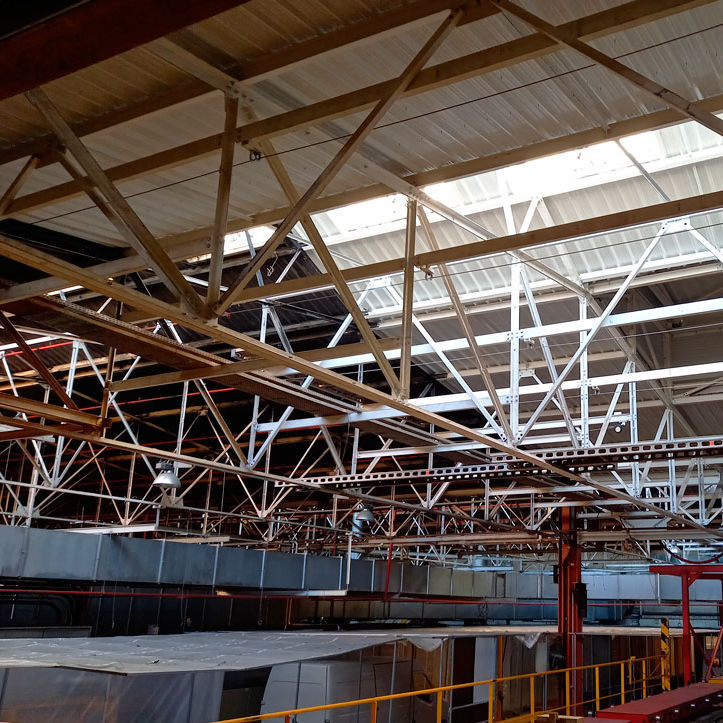 Industrial metal truss - Coutier Industrie - roof