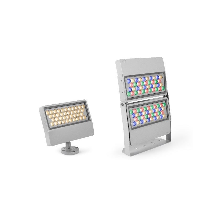 IP66 floodlight - SQUARE® L & XL - Grupo MCI - LED RGBW / commercial / home