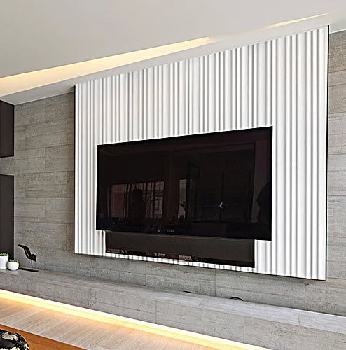 Cover decorative panel - CARVED - SERIES SUPPLIES - wall-mounted / high ...