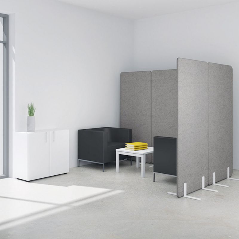 Removable partition - SILENT - Caray collectivites - modular / mobile ...