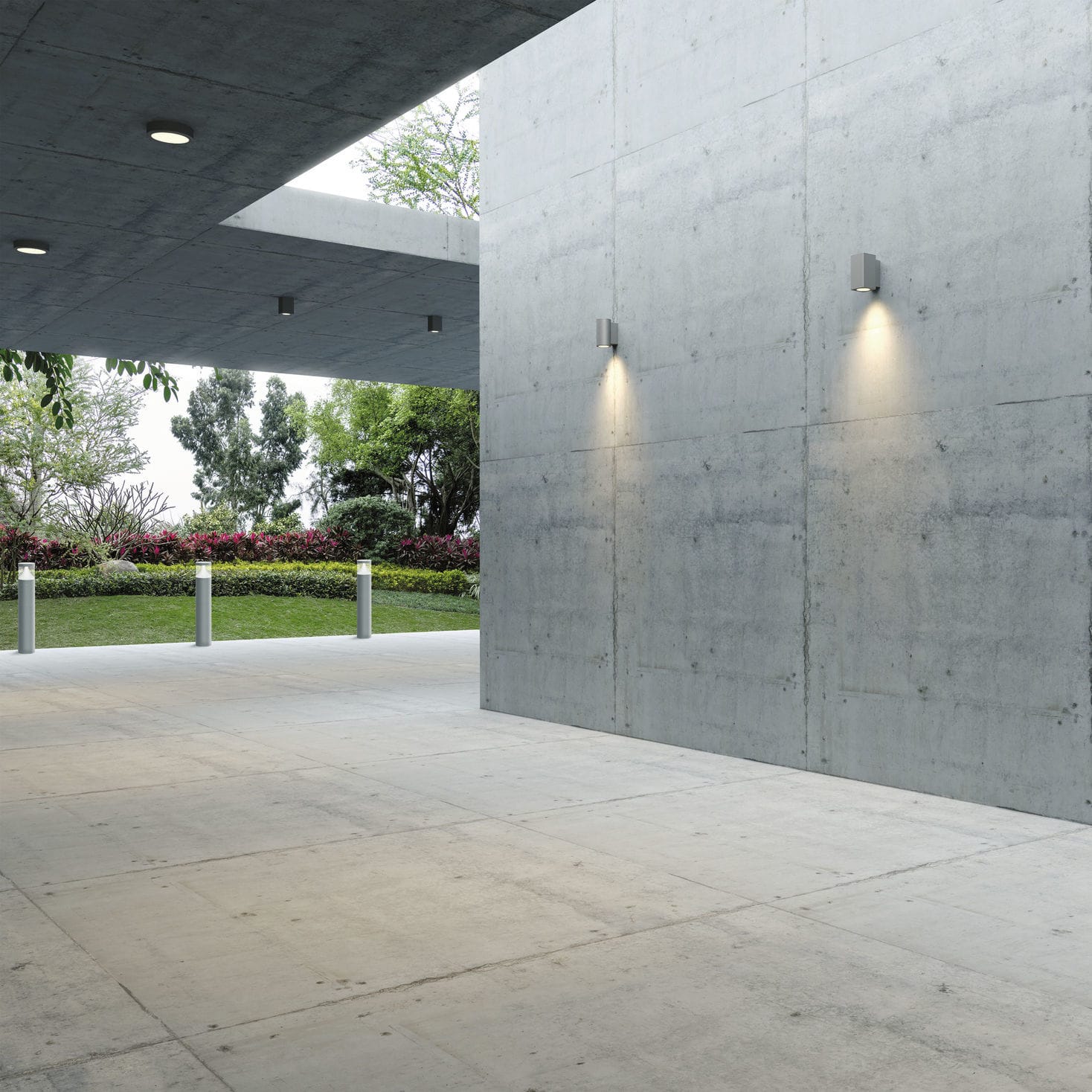 Contemporary ceiling light - CL 31 - SITECO - round / plastic / LED