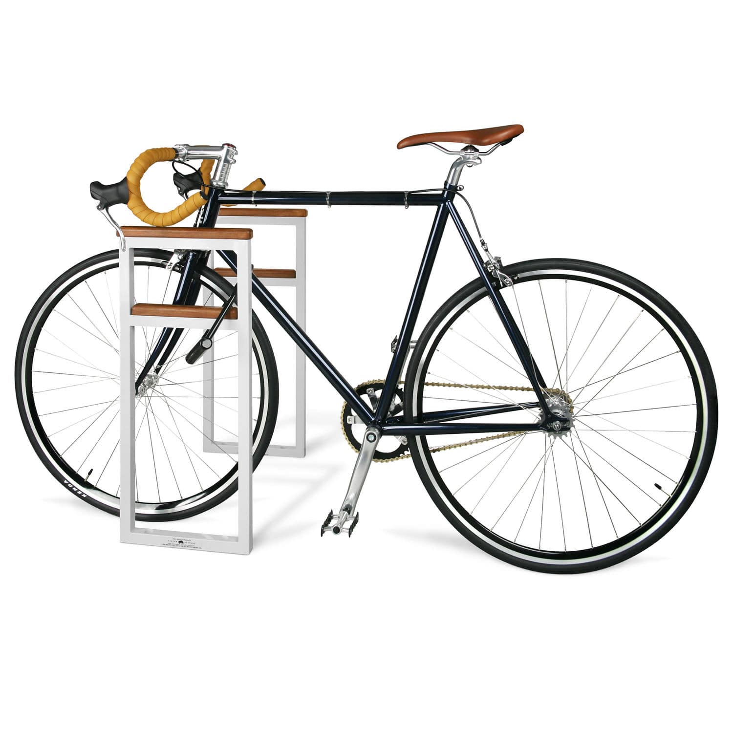 Floor-mounted bike rack - STELL - Victor Stanley - vertical / for ...