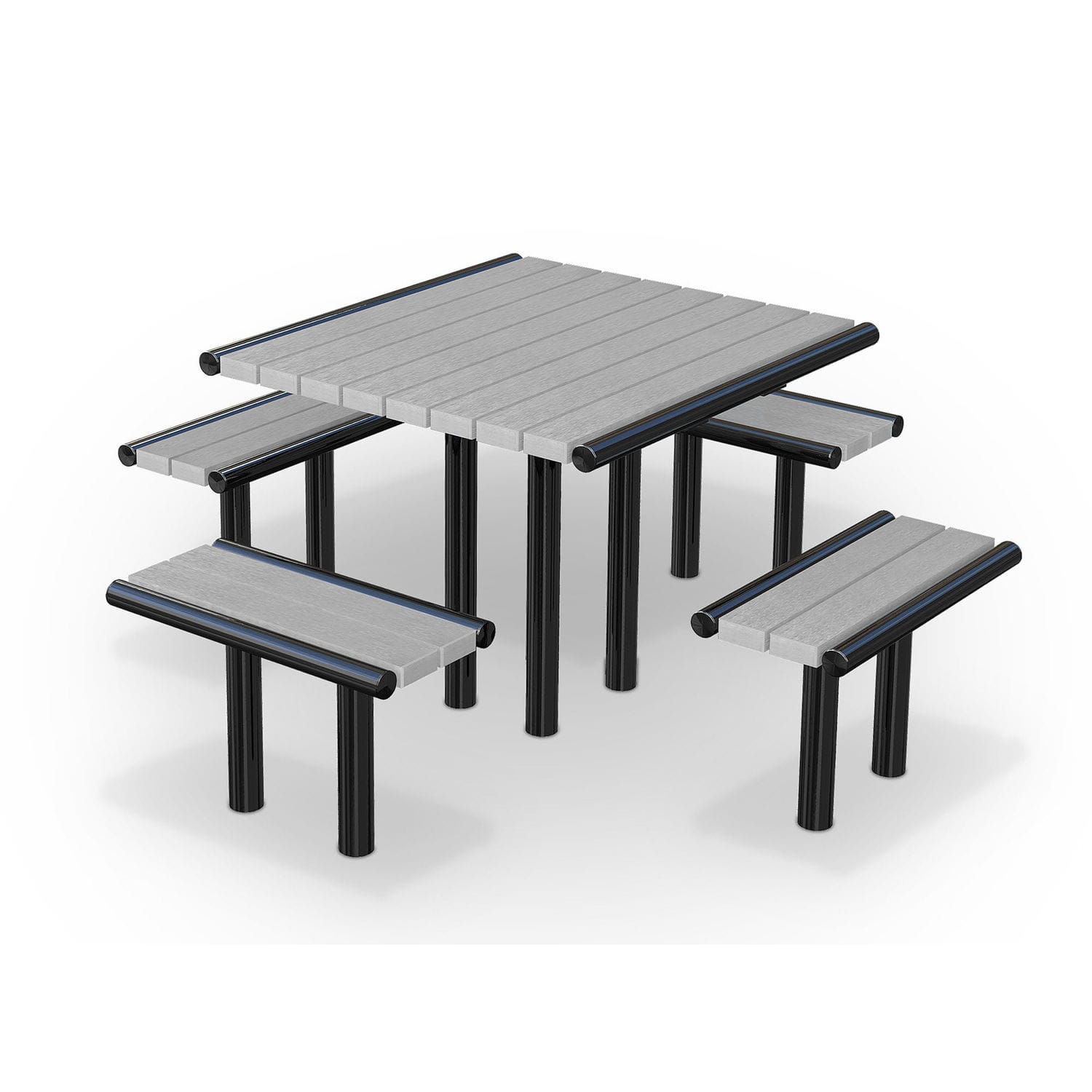 Contemporary picnic table - CM-4 - Victor Stanley - polyester / for ...