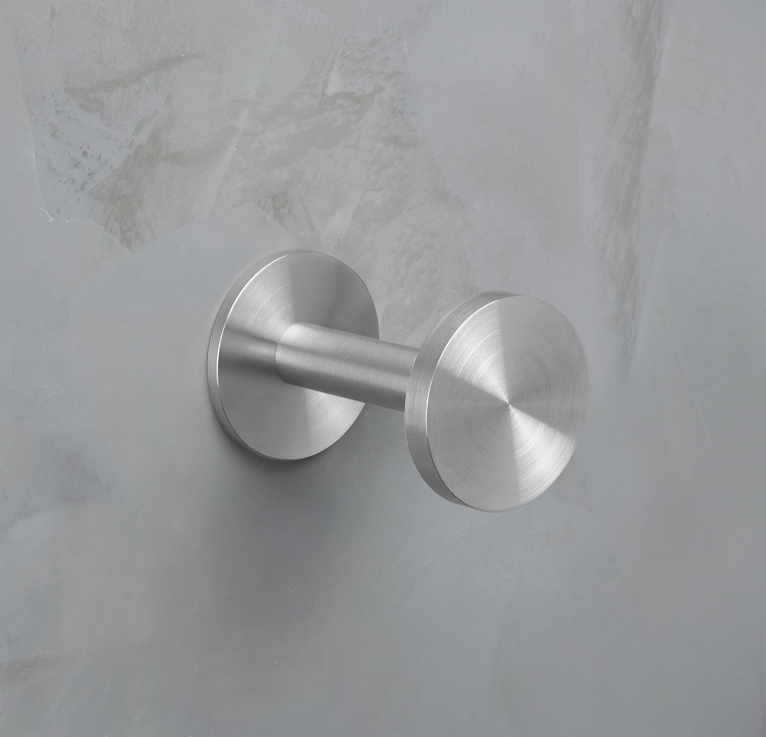 Contemporary coat hook - HSF3-L-R40-B - PHOS Design GmbH - brushed ...