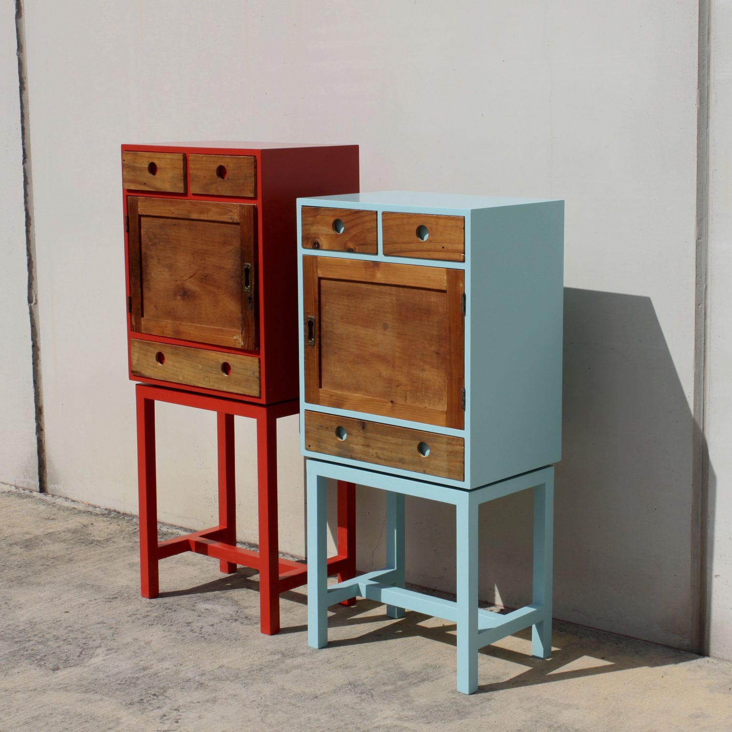 Chest of drawers with long legs - ARTHUR & ZOÉ - ICI ET LA - original ...