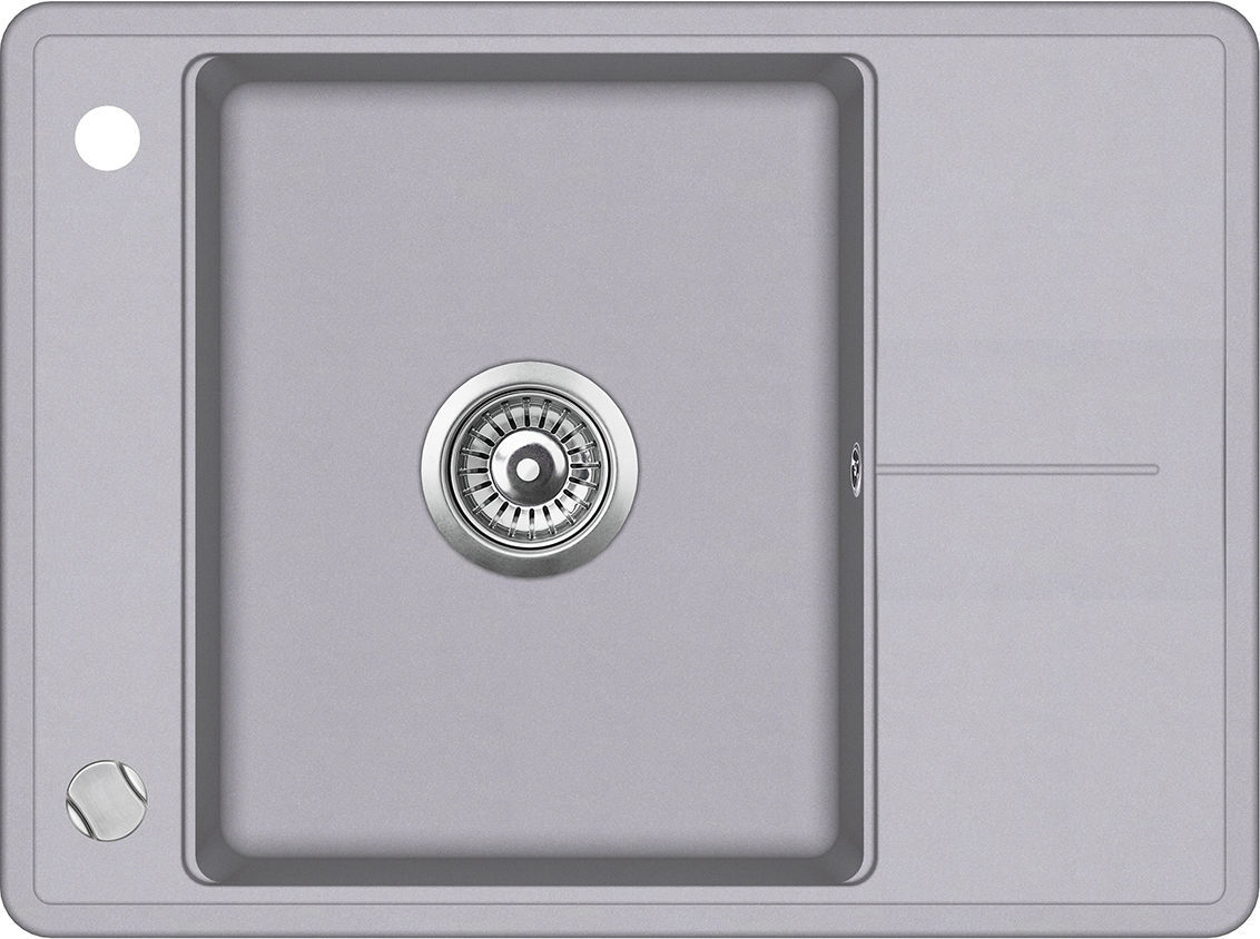 Single-bowl kitchen sink - BELLA SQB 102/101 - Aquasanita - with ...