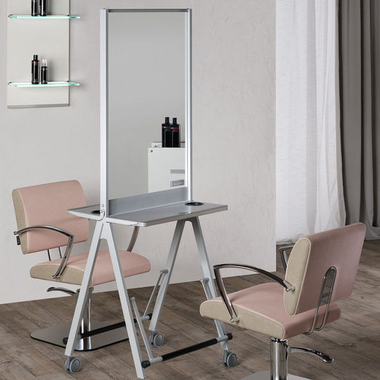 Hairdresser mirror - SCUOLA - Salon Ambience - table / for beauty salon ...
