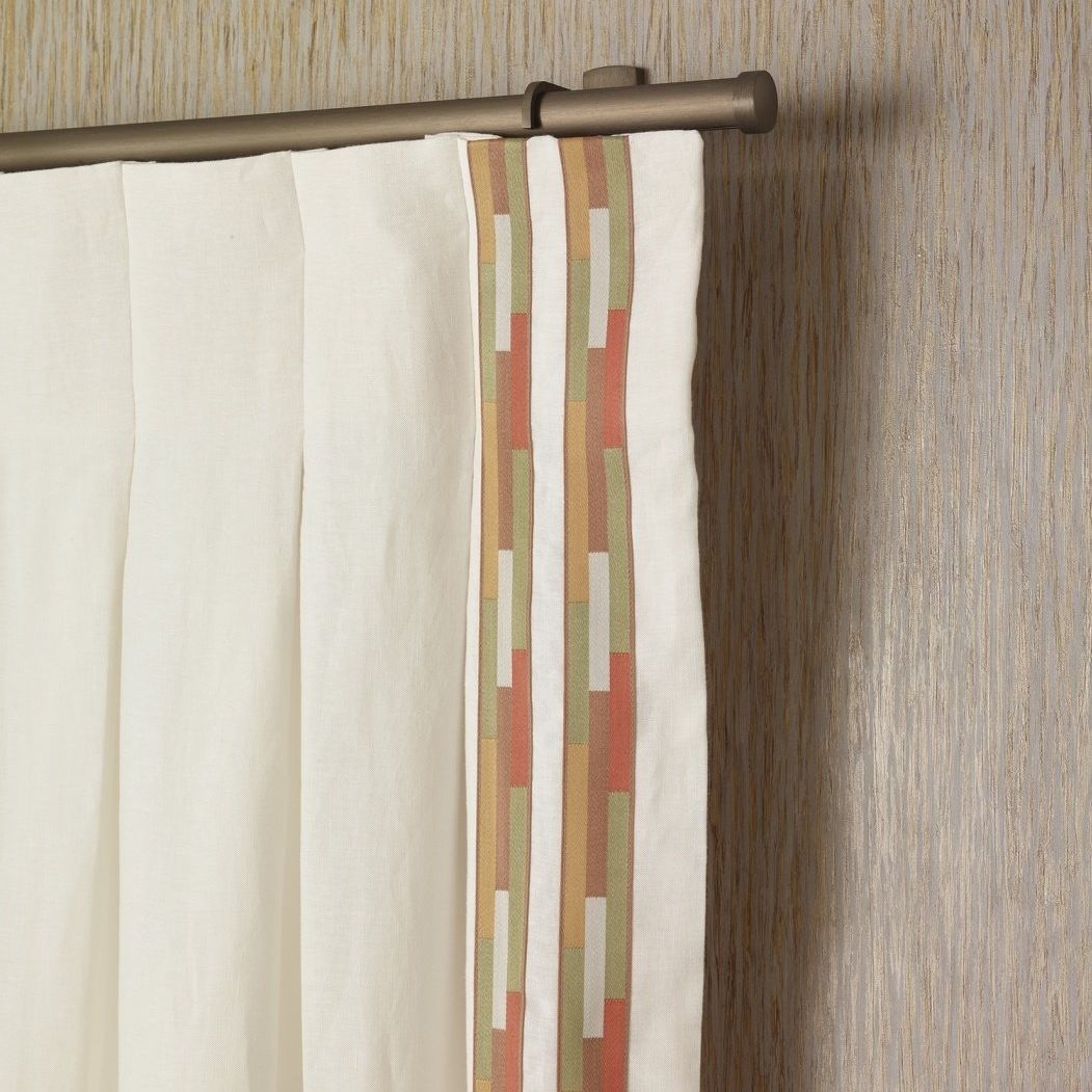 Metal curtain rod - CAPI - Houles - wall-mounted / window