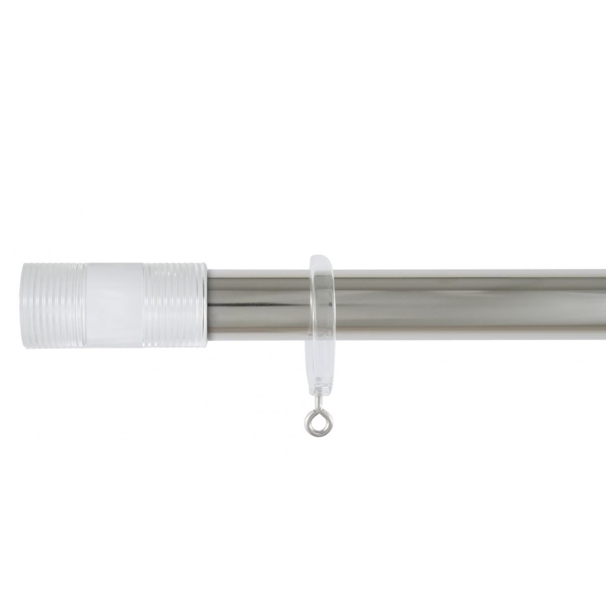 Acrylic curtain rod - STRIO - Houles - wall-mounted