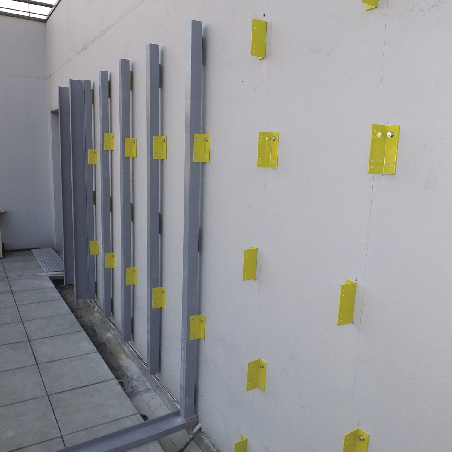 Composite fastening system - COMPOS'ITE - Via Composites - for curtain ...