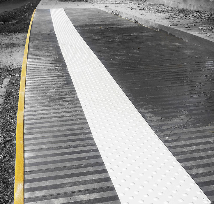 Composite ramp - Via Composites - handicapped