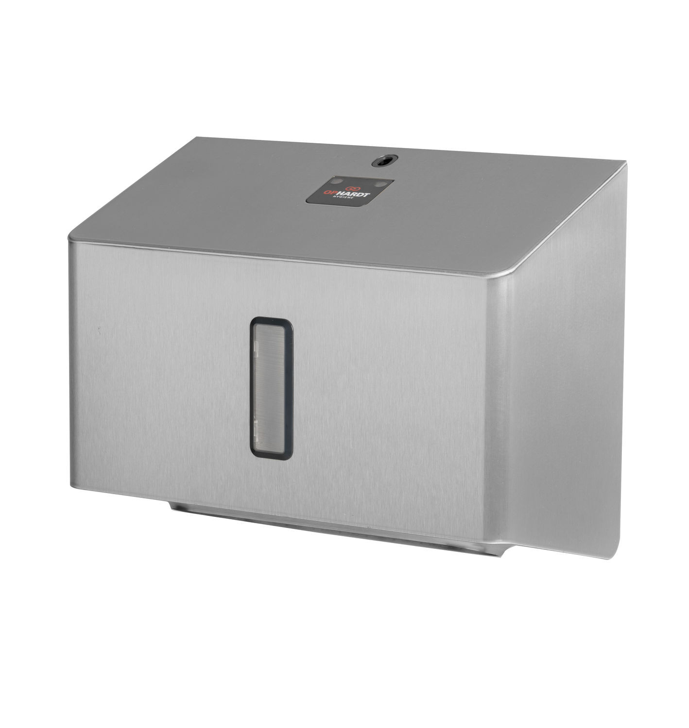 Wall-mounted paper towel dispenser - PTU 15 E ST - OPHARDT Hygiene-Technik GmbH - brushed ...