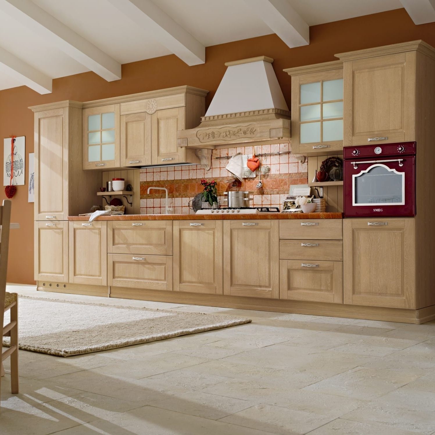 Traditional kitchen - Duchessa - Ar-Tre - solid wood / oak / MDF