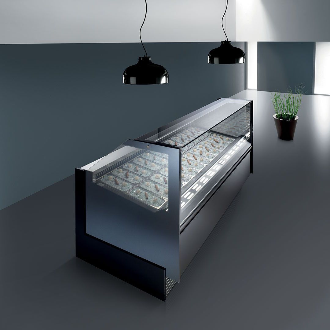 Counter refrigerated display case - MAGNUM - frigomeccanica - for shops ...